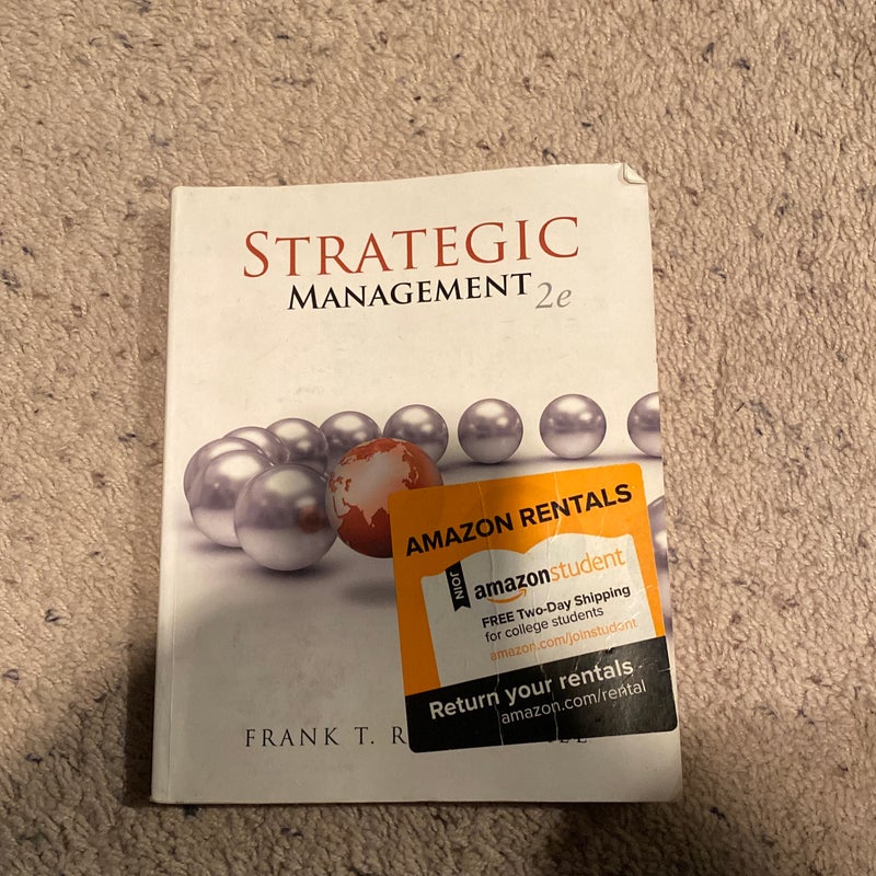 Strategic Management by Frank T. Rothaermel, Paperback | Pangobooks