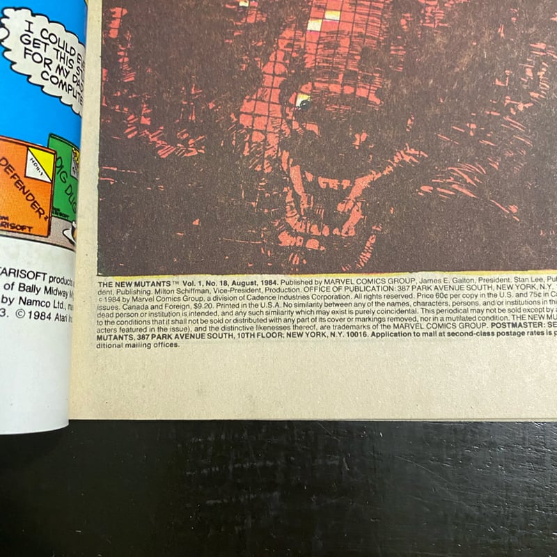 NEW MUTANTS 18 MARVEL COMIC 1ST APPEARANCE NEW WARLOCK 1984 NM PDL by ...