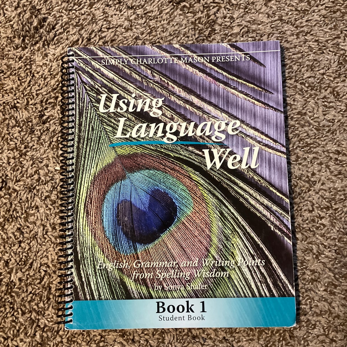 Using Language Well, Book 1, Student Book by Sonya Shafer
