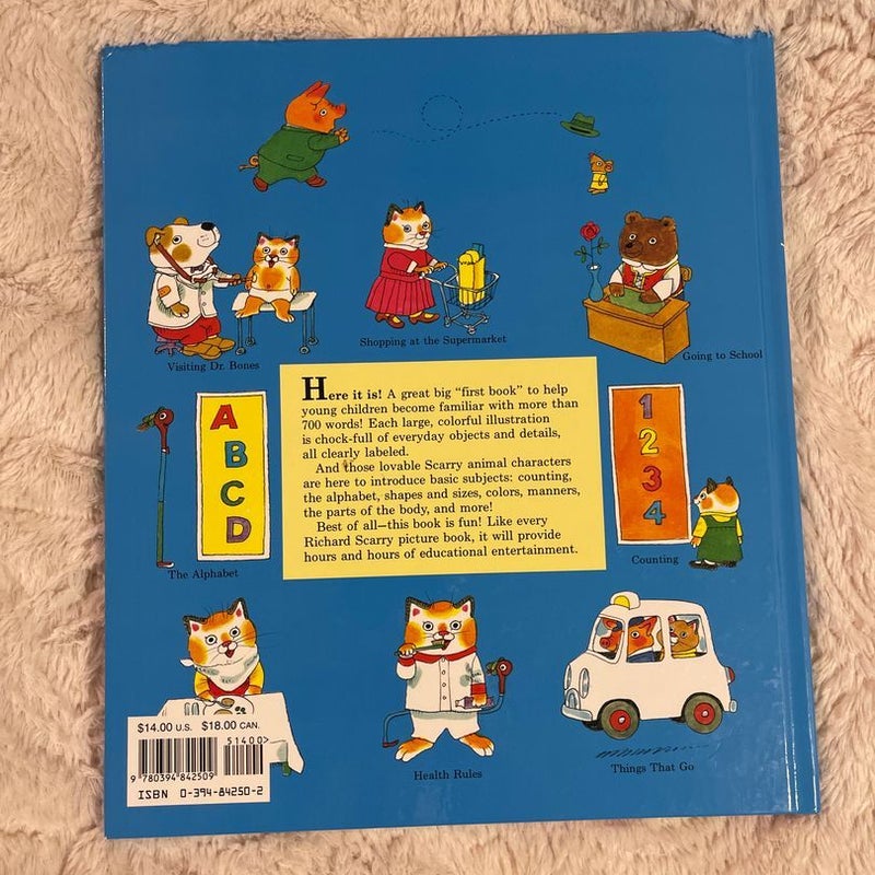 Richard Scarry's Best First Book Ever by Richard Scarry