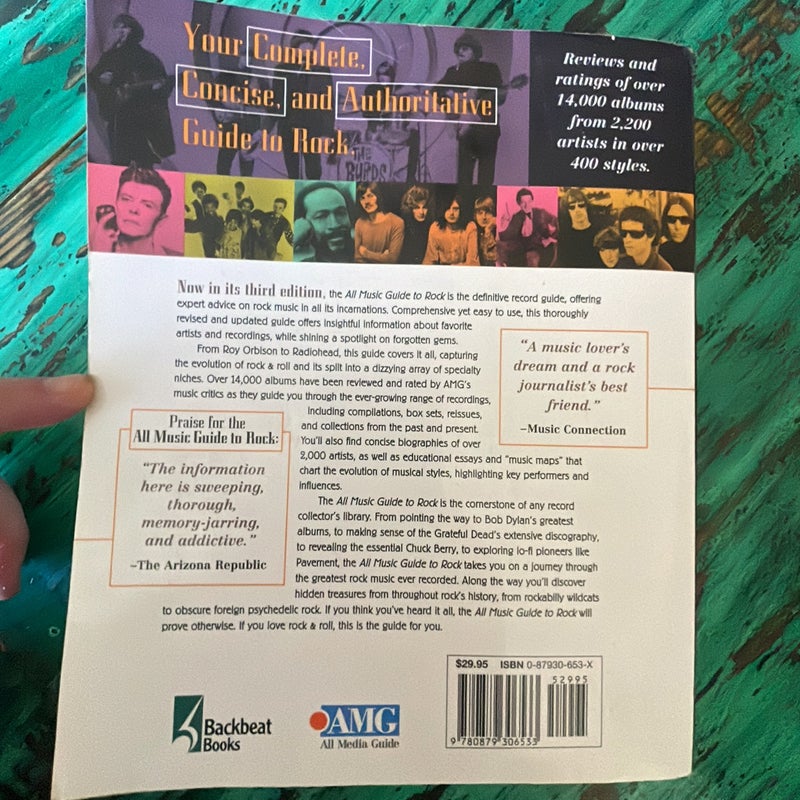 All Music Guide to Rock by Vladimir Bogdanov (Editor); Chris Woodstra ...