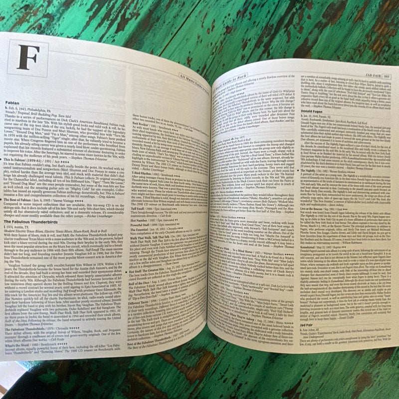 All Music Guide to Rock by Vladimir Bogdanov (Editor); Chris Woodstra ...