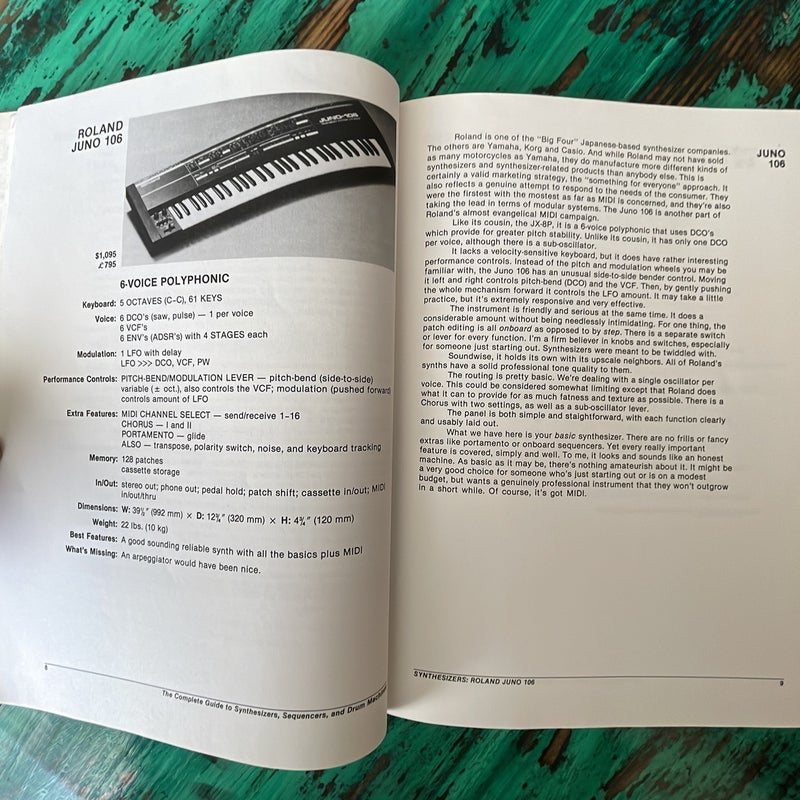 The Complete Guide to Synthesizers Sequencers and Drum Machines by ...