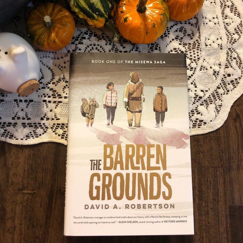 The Barren Grounds by David A. Robertson, Hardcover | Pangobooks The Barren Grounds by David A. Robertson, Hardcover | Pangobooks