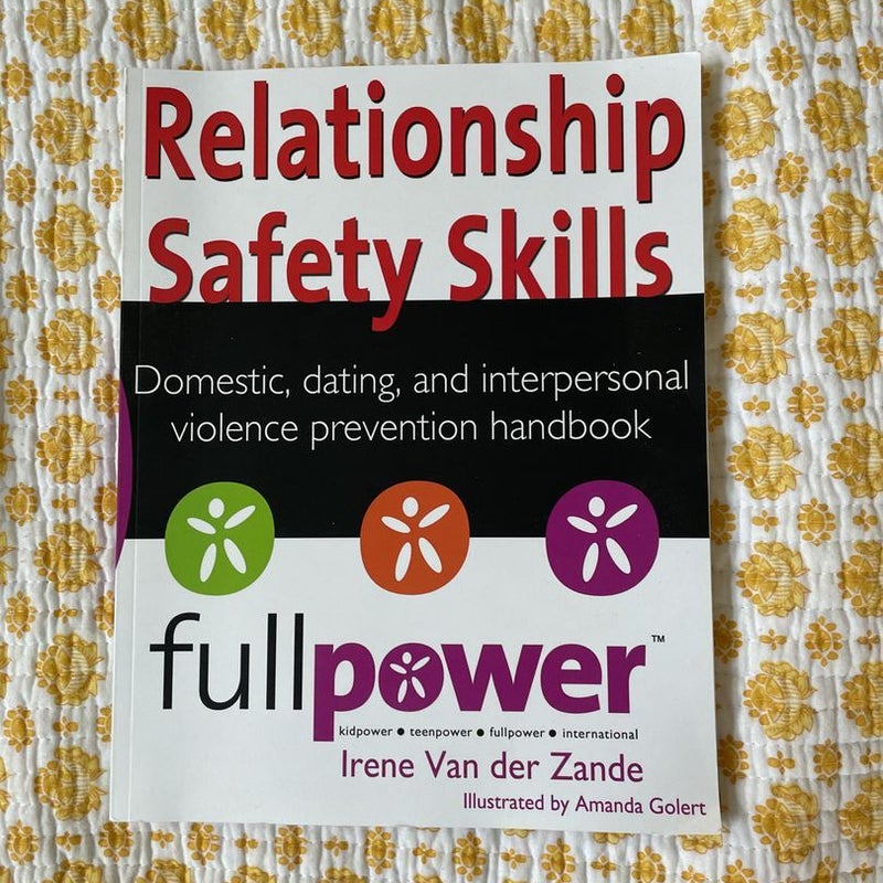 Relationship Safety Skills Handbook by Irene van der Zande