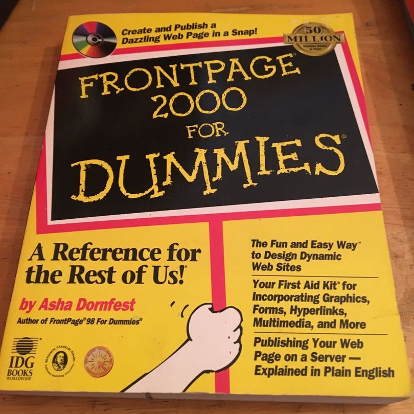 FrontPage® 2000 for Dummies® by Asha Dornfest