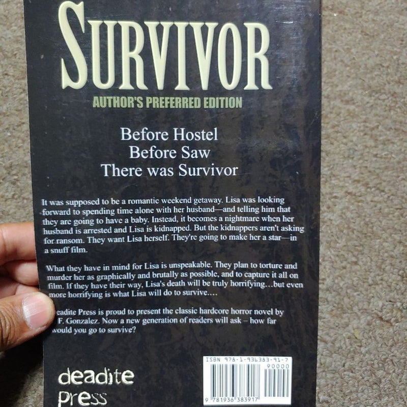 Survivor by J. F. Gonzalez
