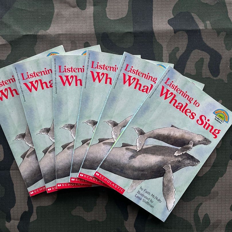 Listening to Whales Sing by Faith McNulty