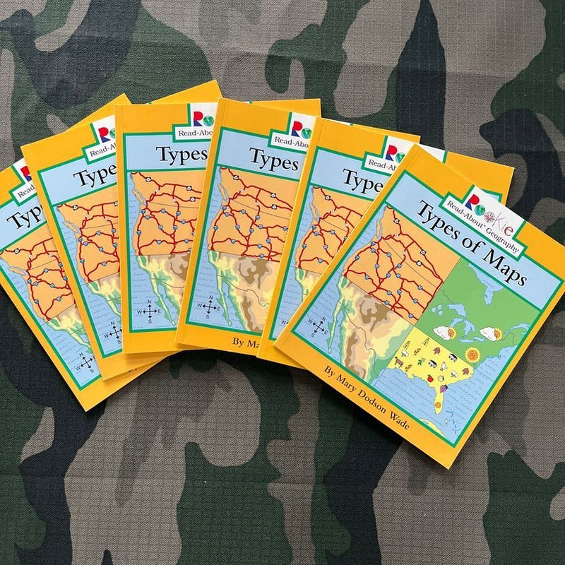 Types of Maps by Mary Dodson Wade, Paperback | Pangobooks