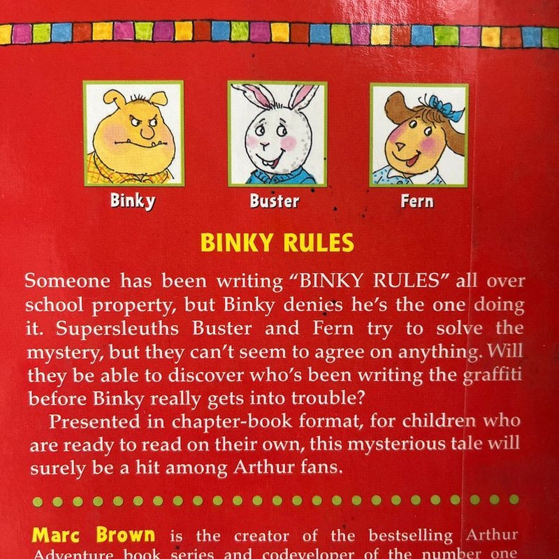 Binky Rules by Marc Brown