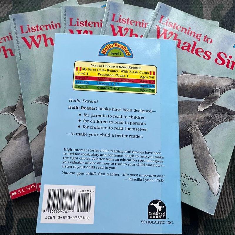 Listening to Whales Sing by Faith McNulty