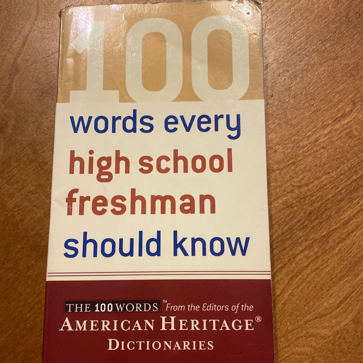 100 Words Every High School Freshman Should Know by American Heritage ...