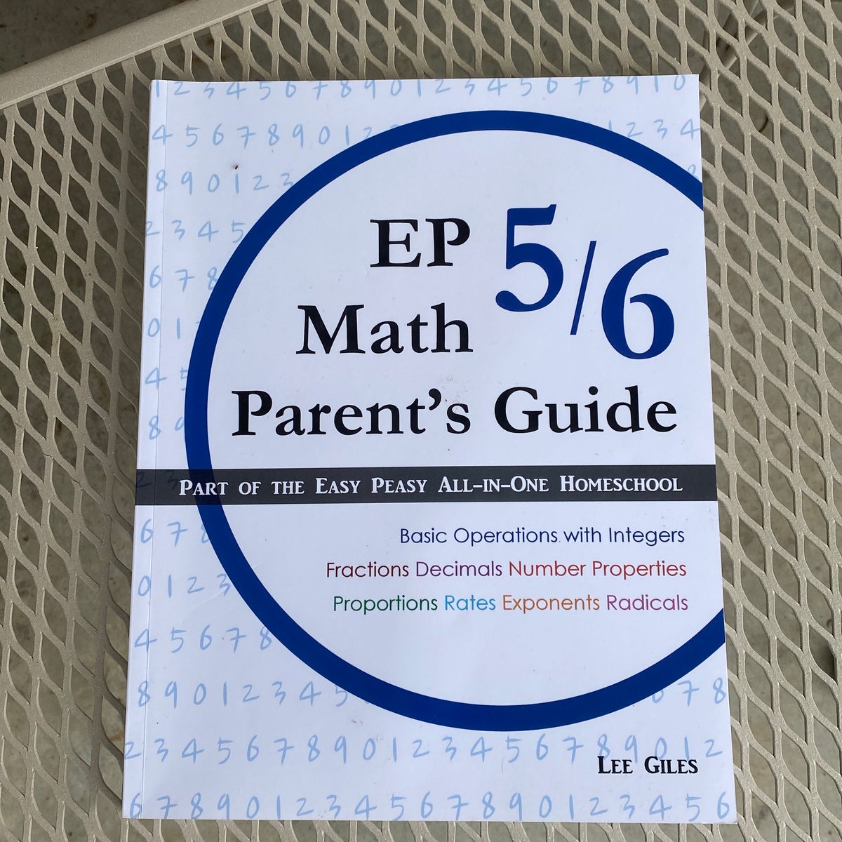 EP Math 5/6 Parent's Guide by Lee Giles