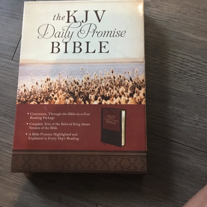 The KJV Daily Promise Bible by Barbour Publishing Staff