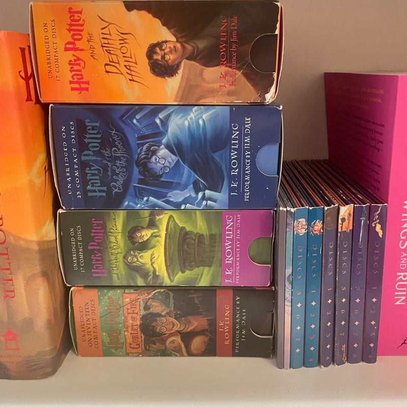 Harry Potter 1-7 Audiobooks Cd - Full Set