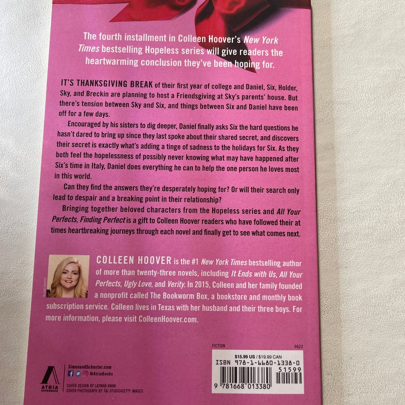 Finding Perfect by Colleen Hoover, Paperback | Pangobooks