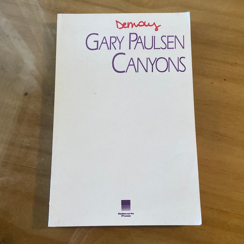 Canyons by Gary Paulsen, Paperback | Pangobooks