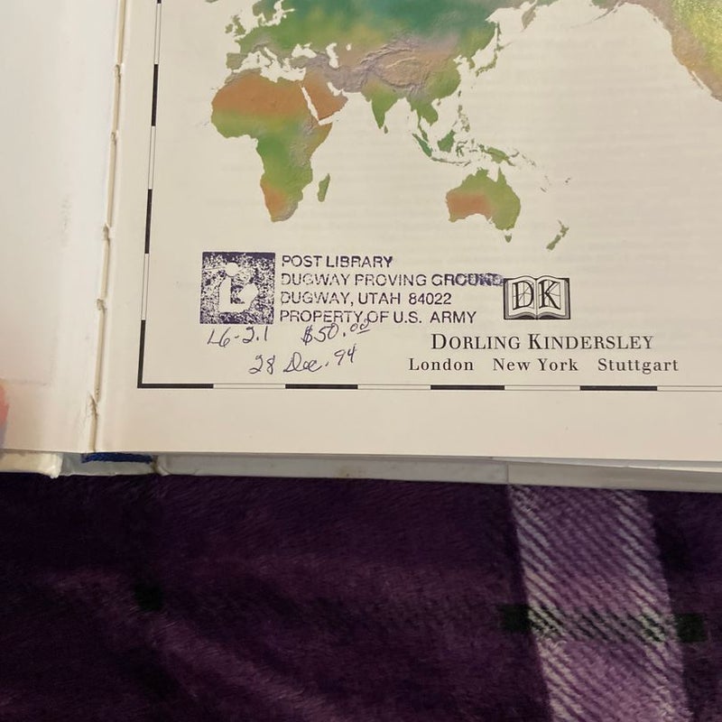 The DK World Reference Atlas by Deni Bown