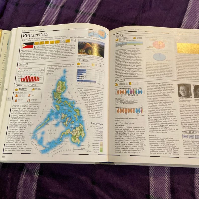 The DK World Reference Atlas by Deni Bown