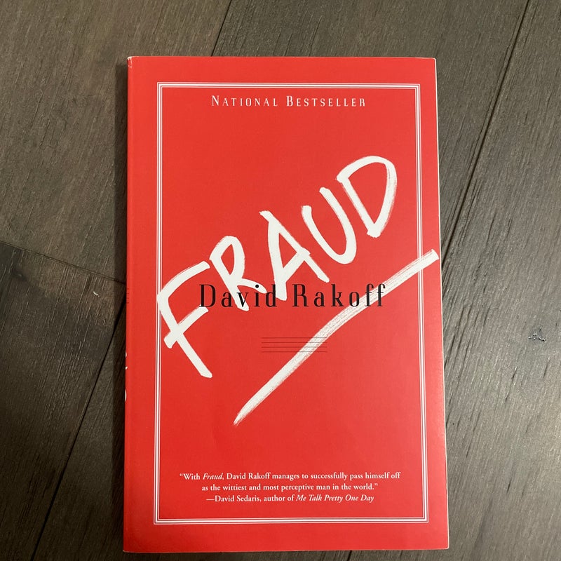 Fraud by David Rakoff, Paperback | Pangobooks
