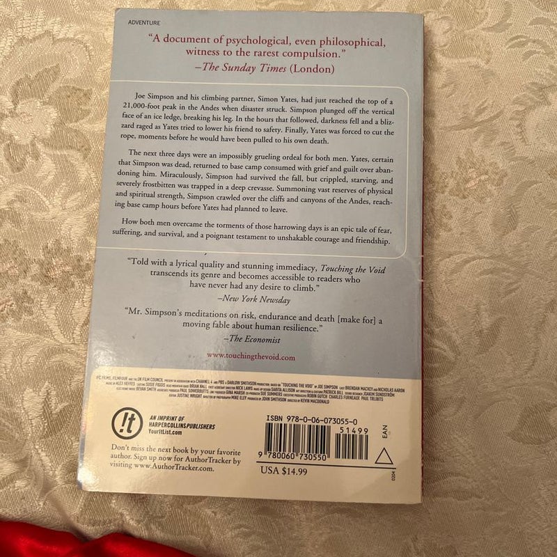 Touching the Void by Joe Simpson