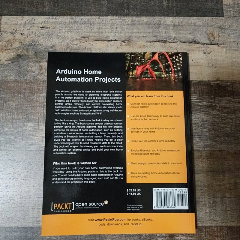 Arduino Home Automation Projects by Marco Schwartz