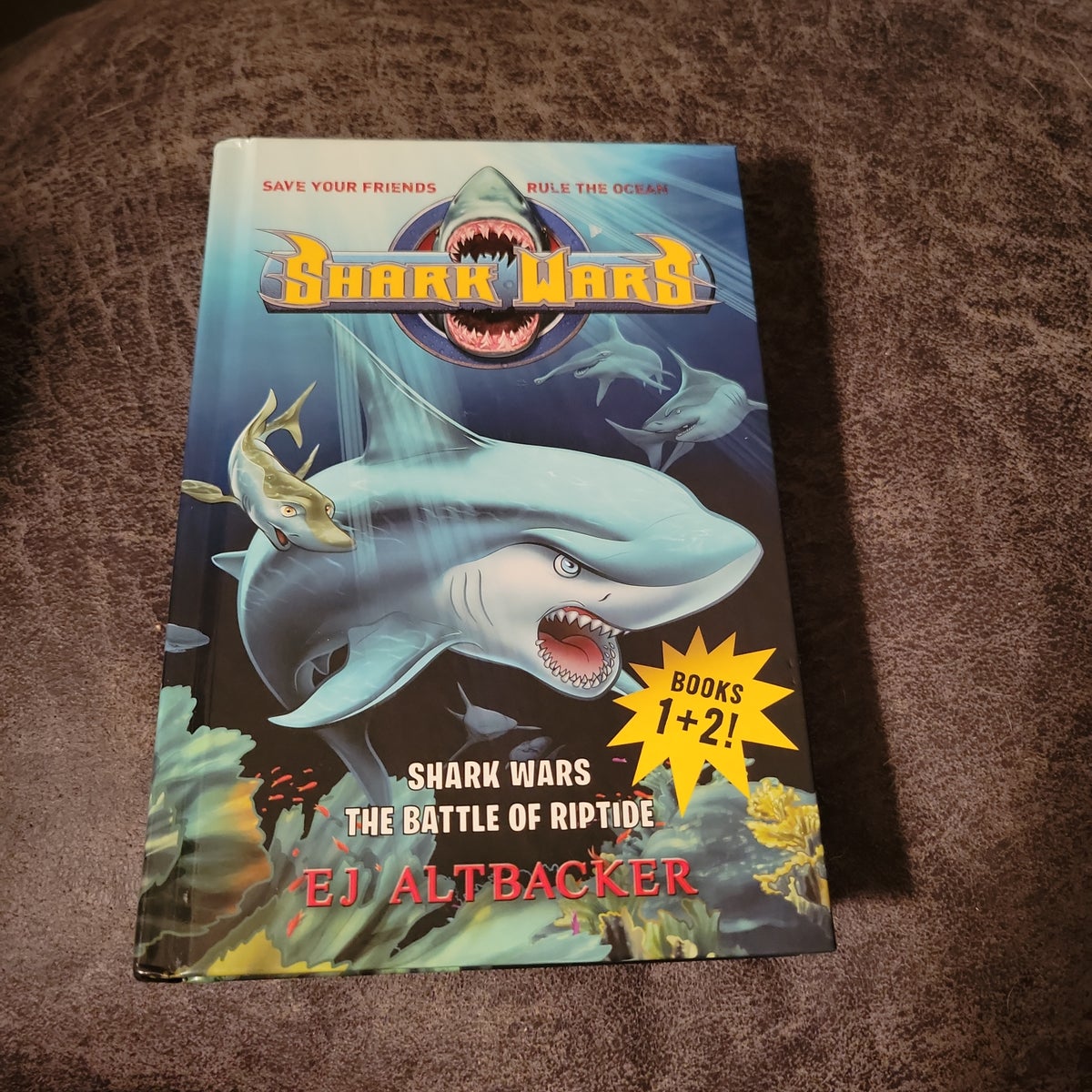 Shark Wars 1 And 2 by E. J. Altbacker, Hardcover | Pangobooks