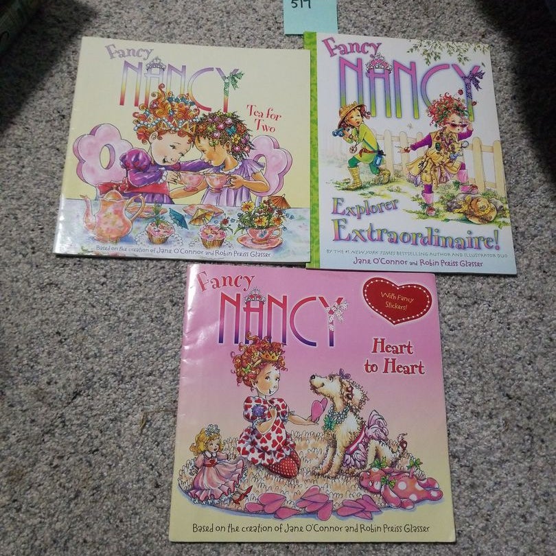 Fancy Nancy Paperback Lot of 3 by Jane O'Connor, Paperback | Pangobooks