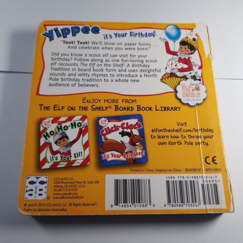 Scout Elves Present - Yippee It's Your Birthday by Chanda Bell ...