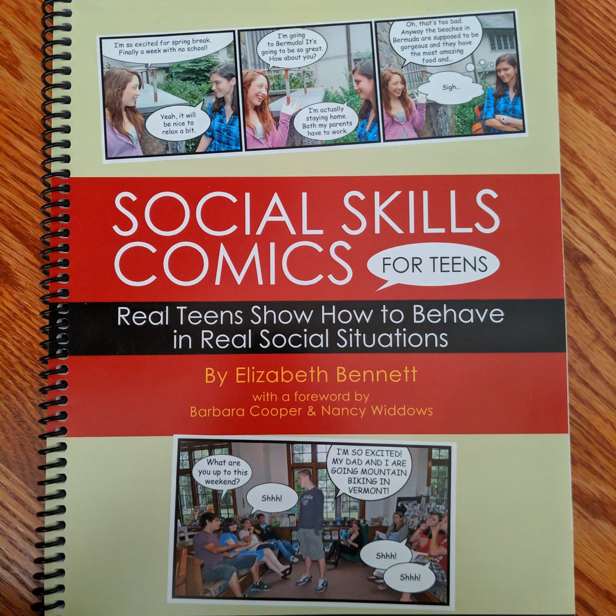 Social Skills Comics for Teens Workbook by Elizabeth Bennett