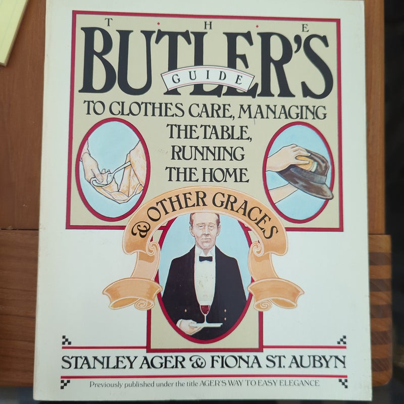 The Butler's Guide by Stanley Ager, Paperback | Pangobooks