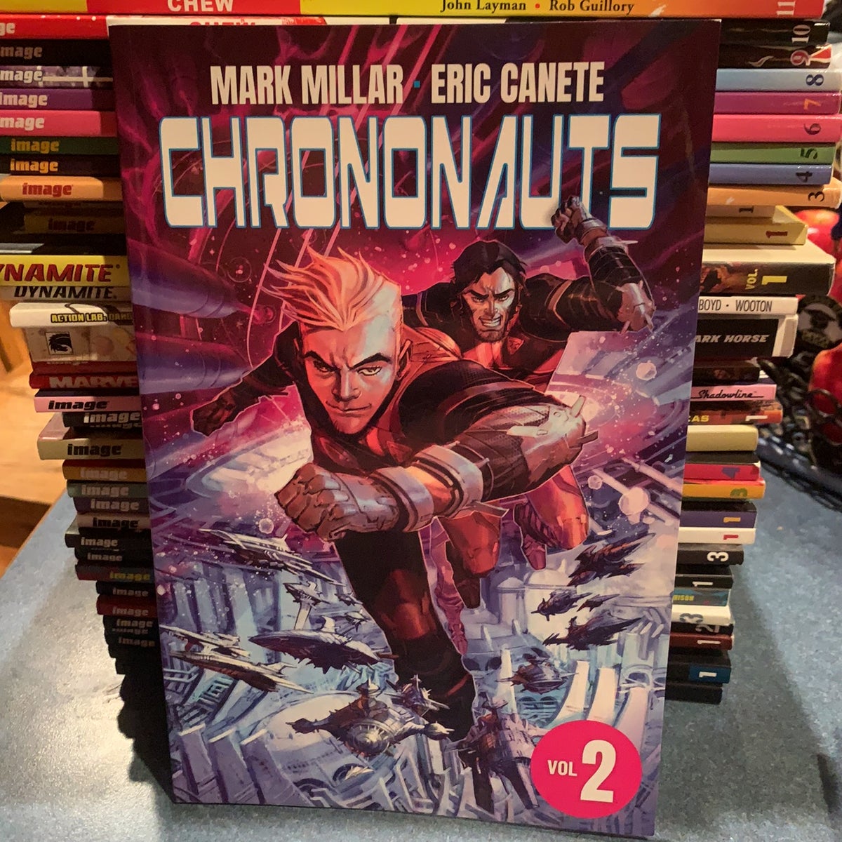 Chrononauts: Futureshock by Mark Millar, Eric Canete