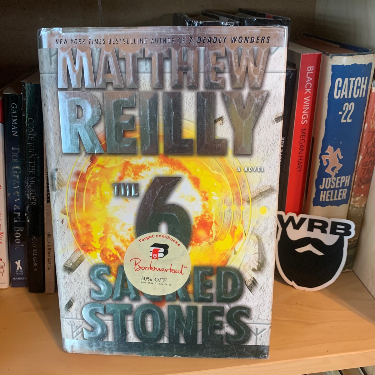 The 6 Sacred Stones Exp by Matthew Reilly, Hardcover | Pango Books
