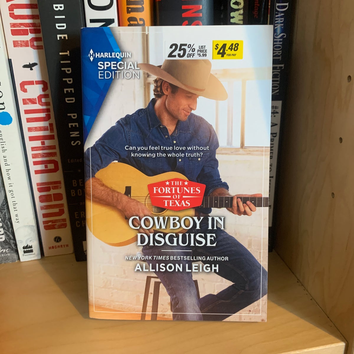 Cowboy in Disguise by Allison Leigh, Paperback | Pangobooks