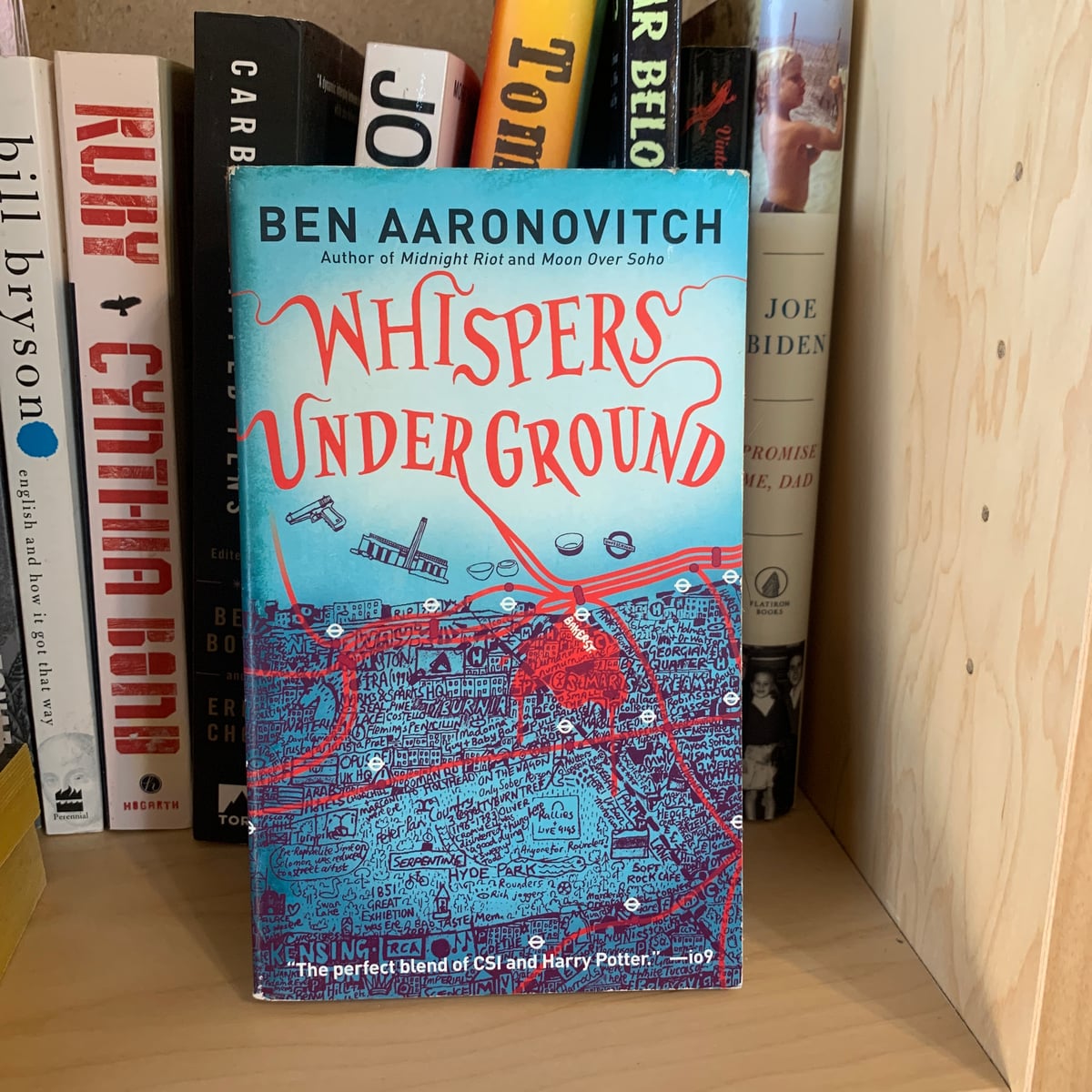 Whispers under Ground by Ben Aaronovitch, Stephen Walter