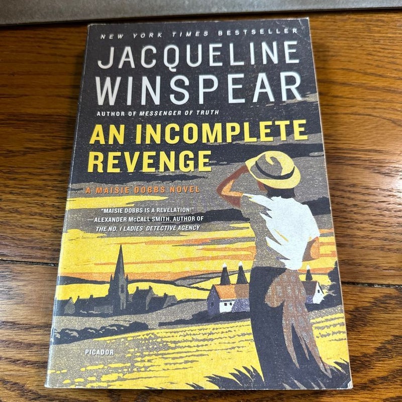 An Incomplete Revenge by Jacqueline Winspear