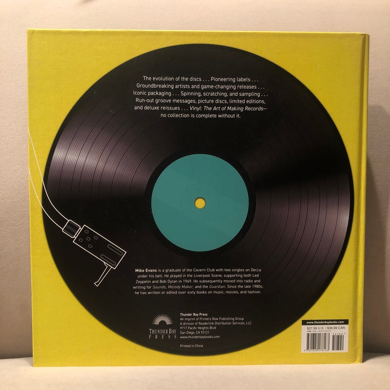 Vinyl by Mike Evans, Hardcover | Pango Books