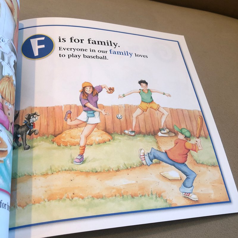 ABC a Family Alphabet Book by Bobbie Combs