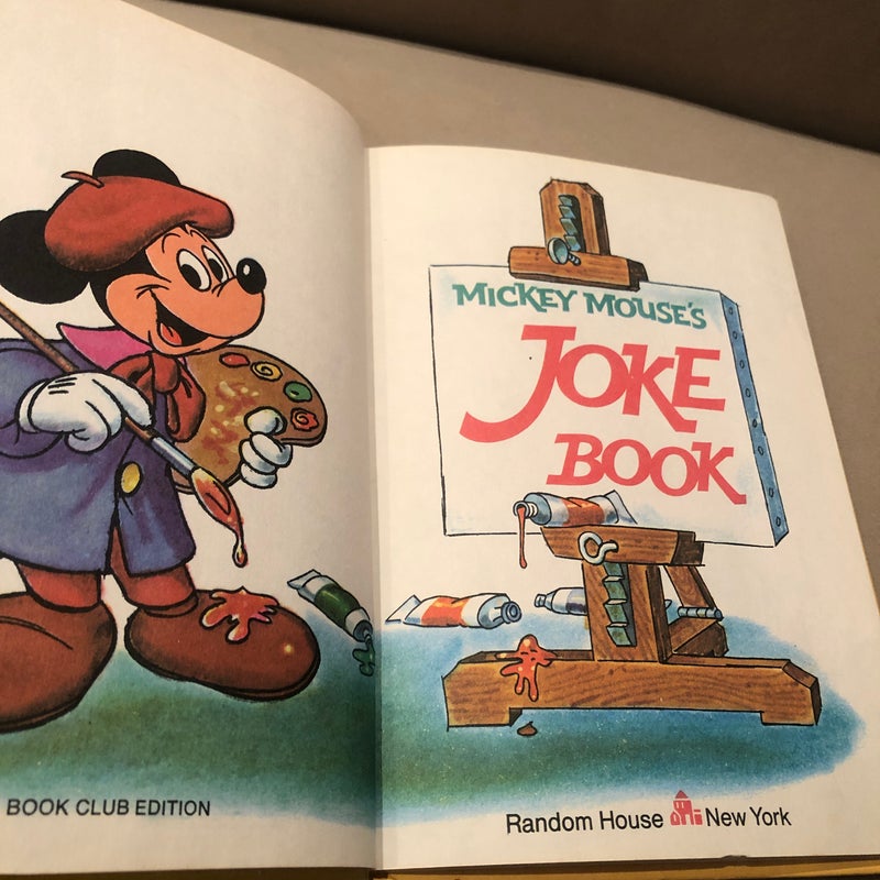 Mickey Mouse Joke Book