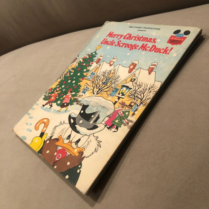 Merry Christmas, Uncle Scrooge by Disney Book Club Staff, Hardcover ...