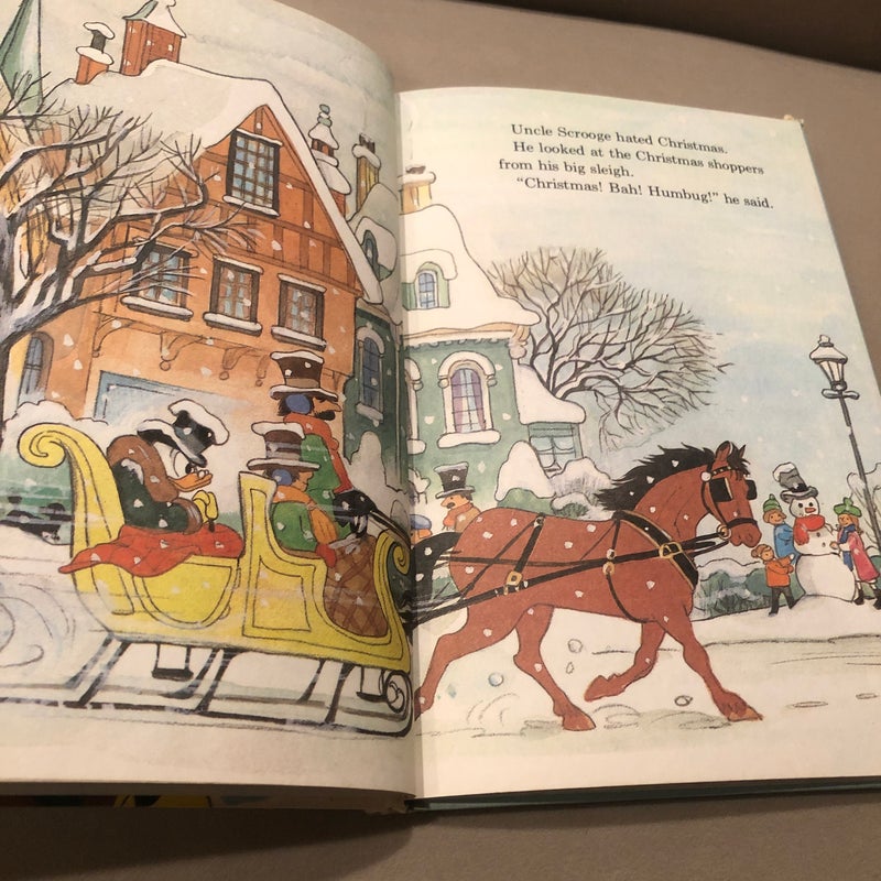 Merry Christmas, Uncle Scrooge by Disney Book Club Staff, Hardcover ...