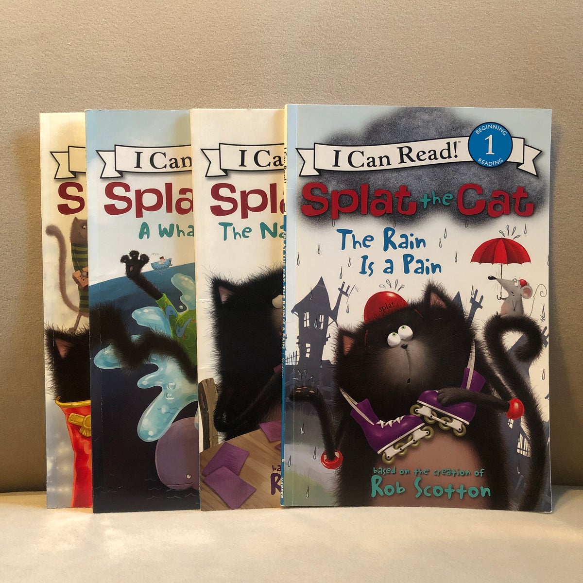 Splat the Cat: the Rain Is a Pain by Rob Scotton