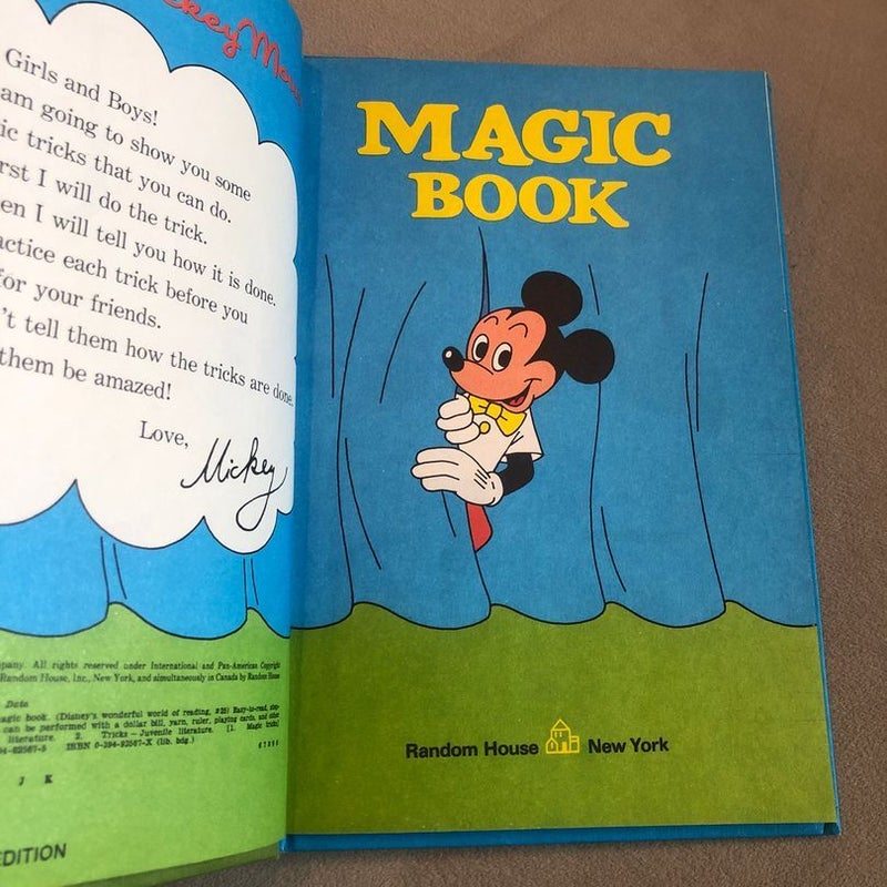 The Mickey Mouse Magic Book
