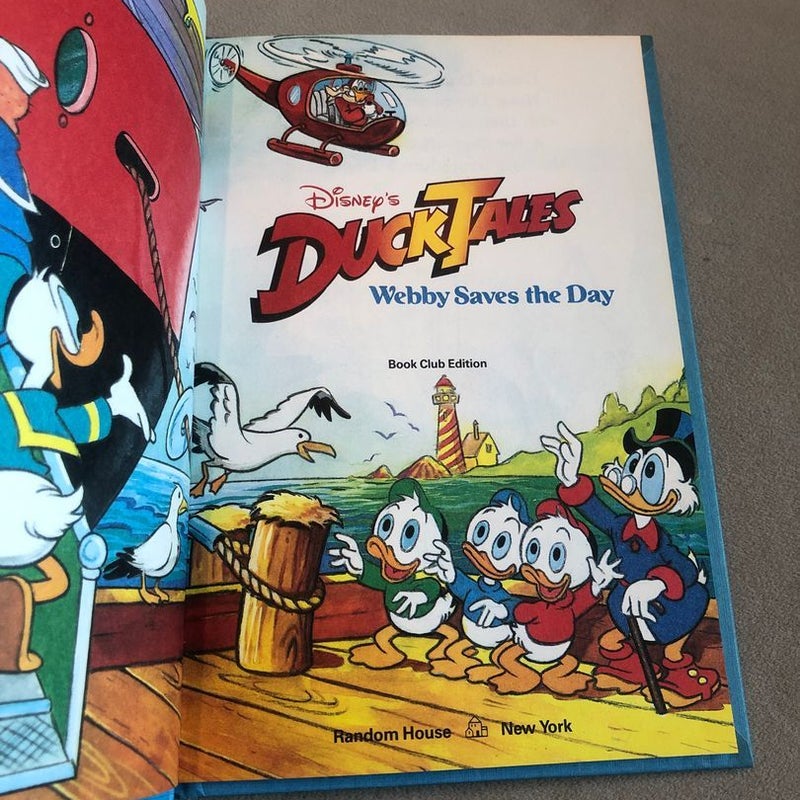 Disney’s Duck Tales Webby Saves the Day by Disney, Hardcover | Pangobooks
