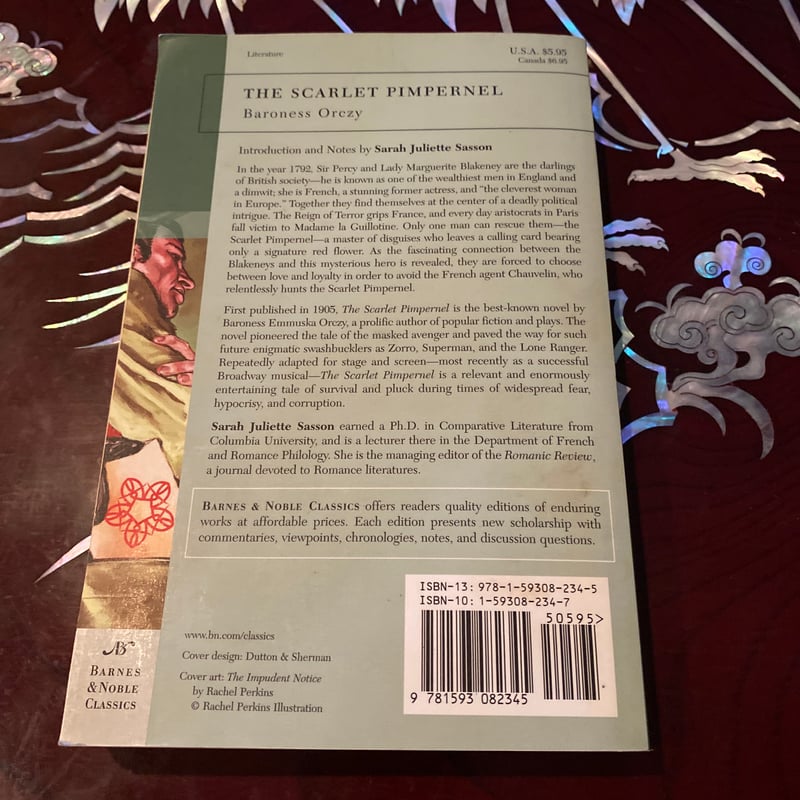 The Scarlet Pimpernel (Barnes and Noble Classics Series)
