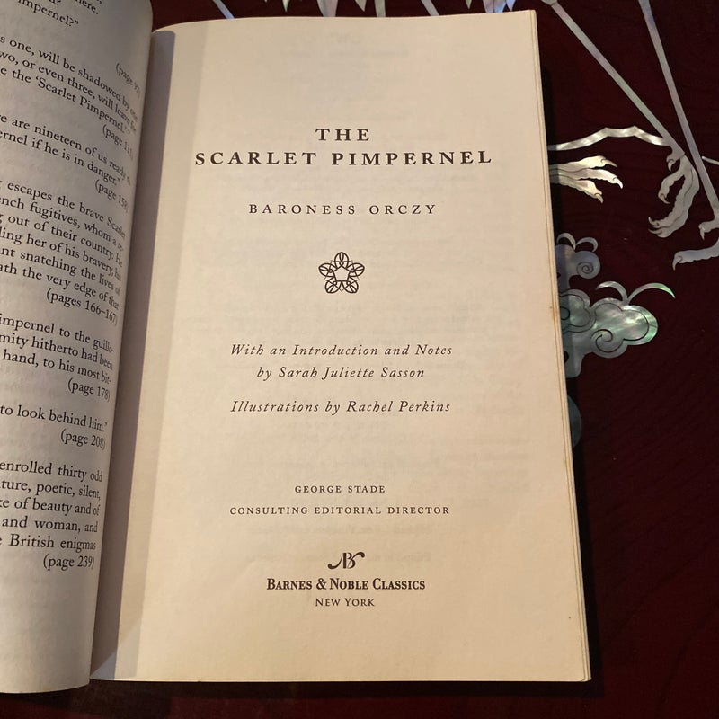 The Scarlet Pimpernel (Barnes and Noble Classics Series)