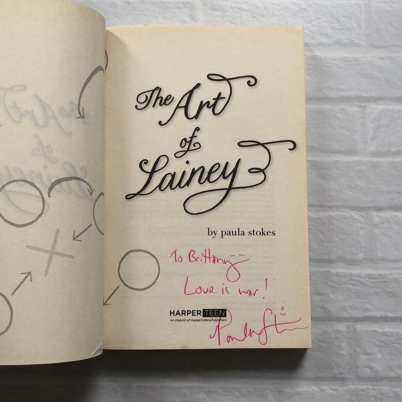 The Art of Lainey by Paula Stokes