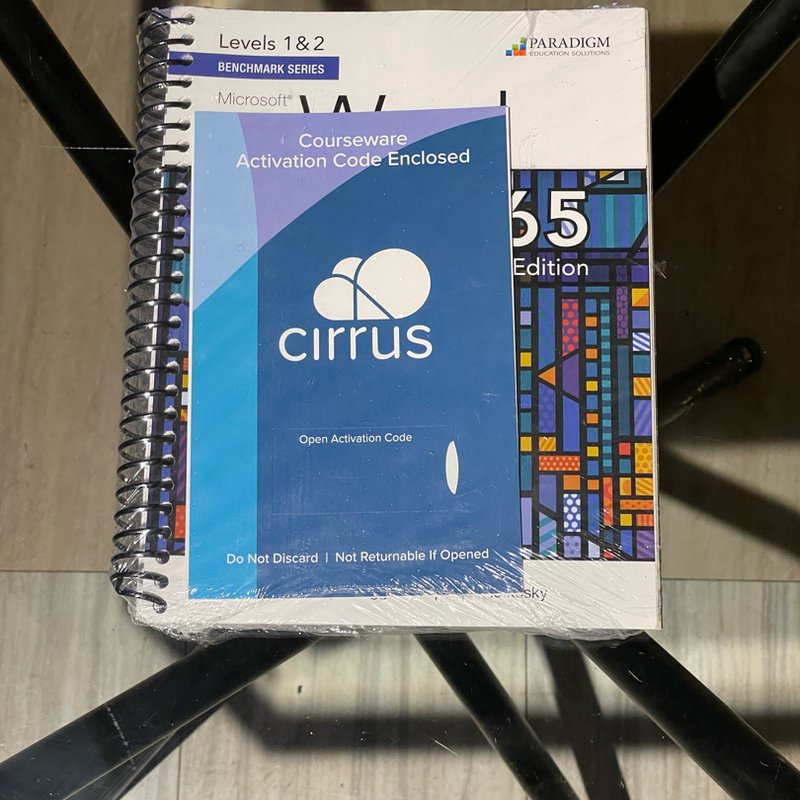 Benchmark Series: Microsoft Word 2019 Levels 1&2 by Nita Rutkosky ...