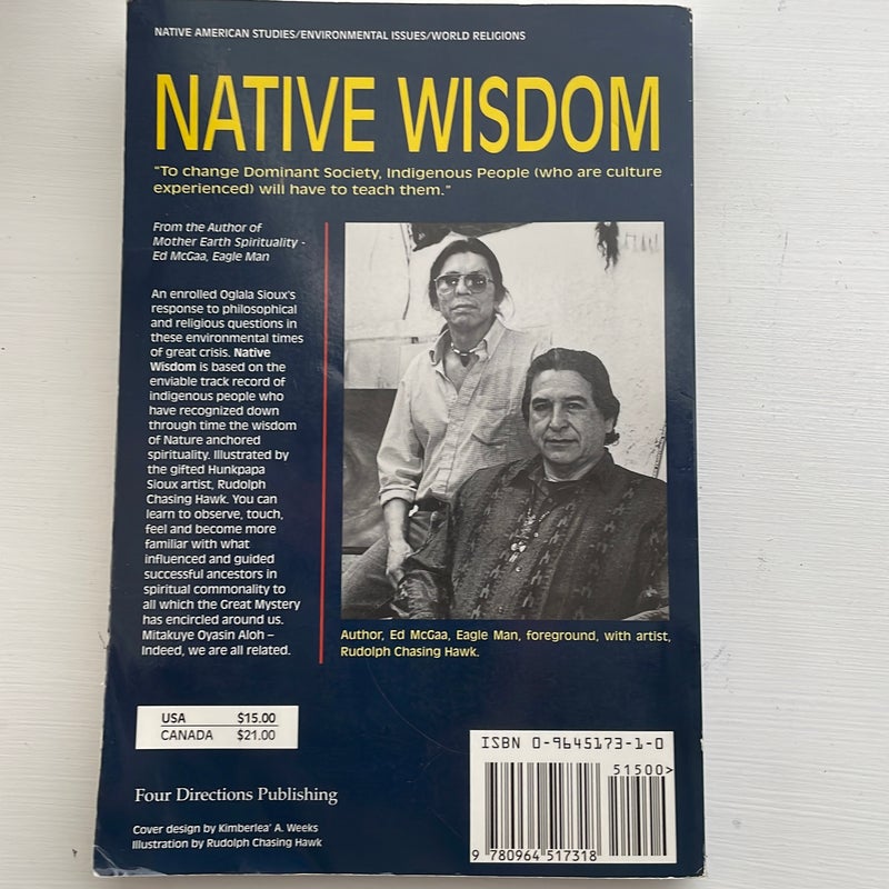 Native Wisdom by Ed McGaa Eagle Man