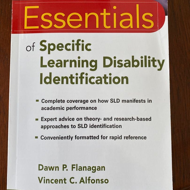 Essentials of Specific Learning Disability Identification by Dawn P ...